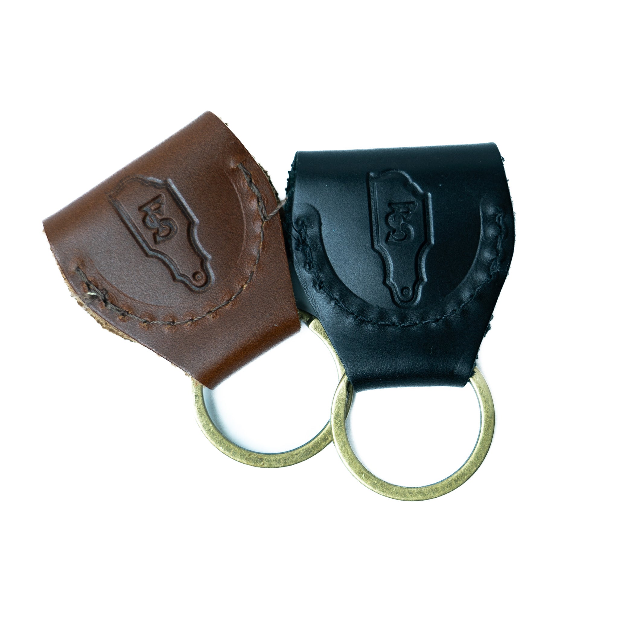 Franklin Strap Guitar Pick Holder Keychain