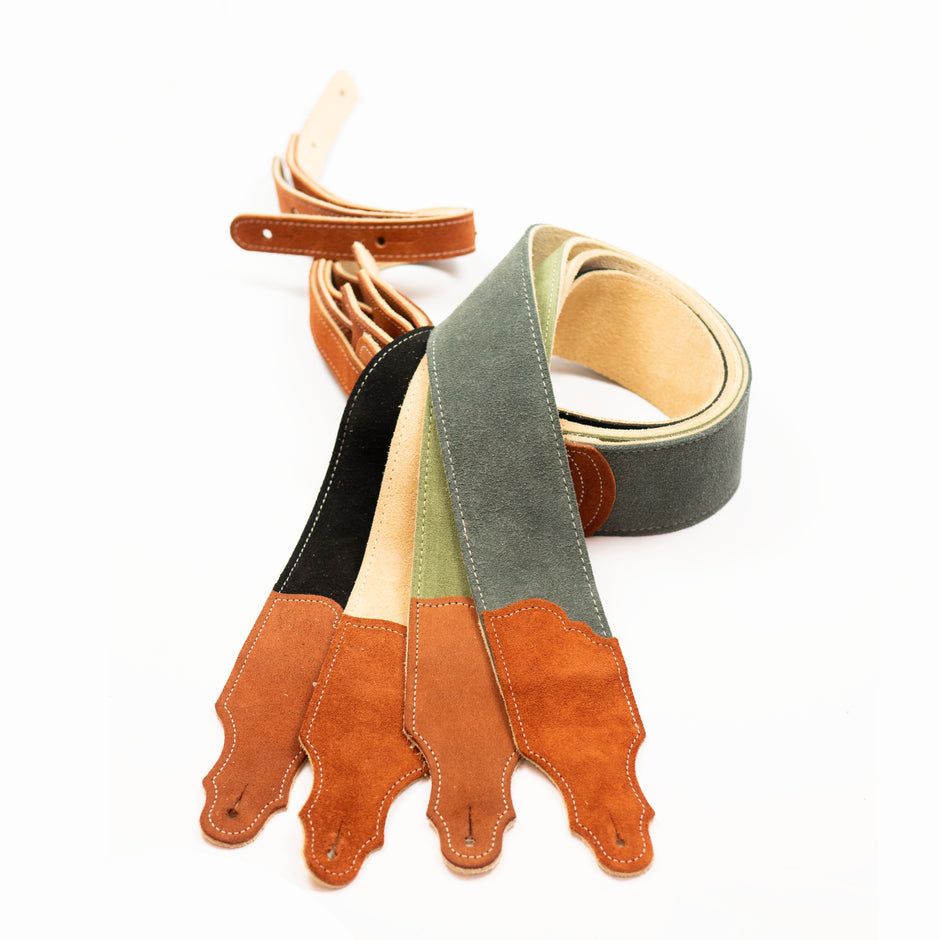 Leather & Suede Guitar Straps – Page 2 – Franklin Strap